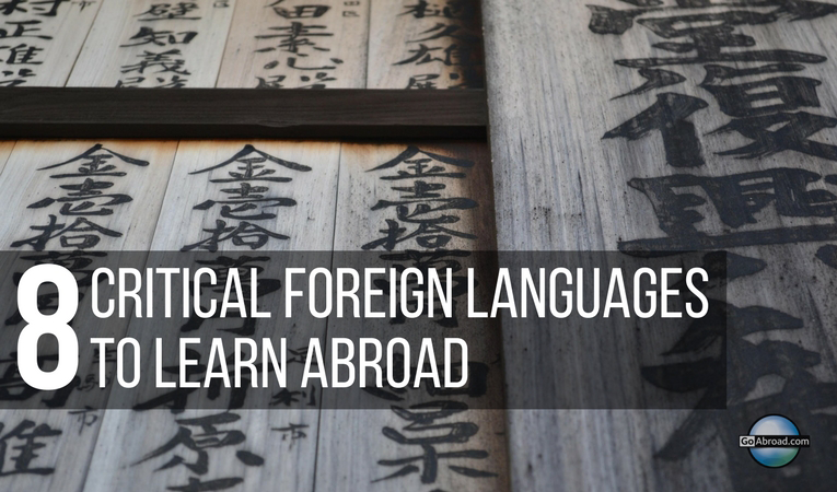 8 Best Critical Languages to Learn Abroad | GoAbroad.com
