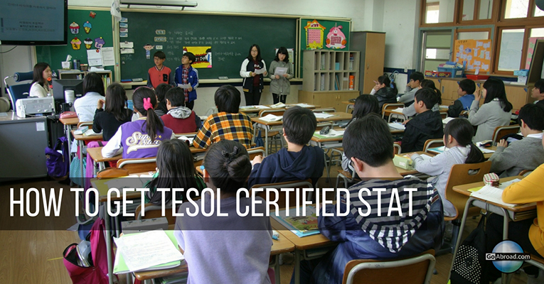 How to Get TESOL Certification | GoAbroad.com