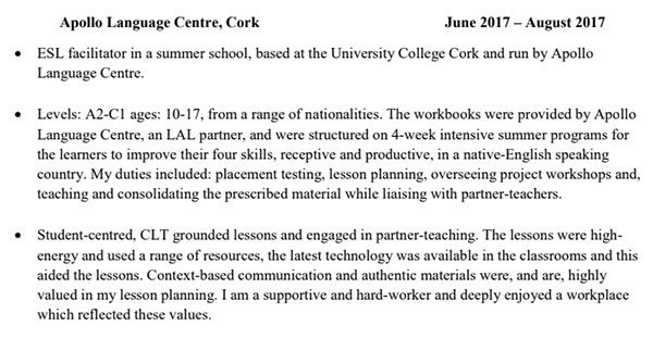 17 Tips to Have the Best TEFL Resume & Get Hired